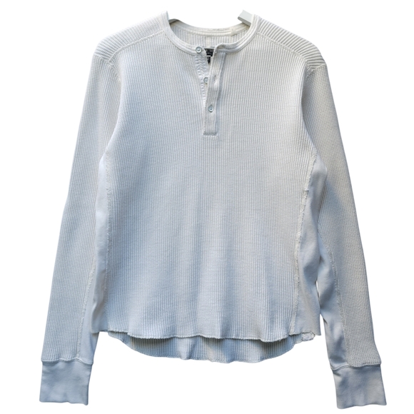 rag & bone | Shirts | Rag Bone Waffle Knit Henley Shirt | Poshmark